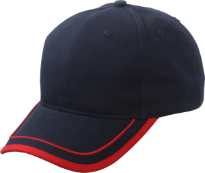 Piping Cap (navy/red) besticken lassen - Myrtle Beach - Caps & Mützen ...